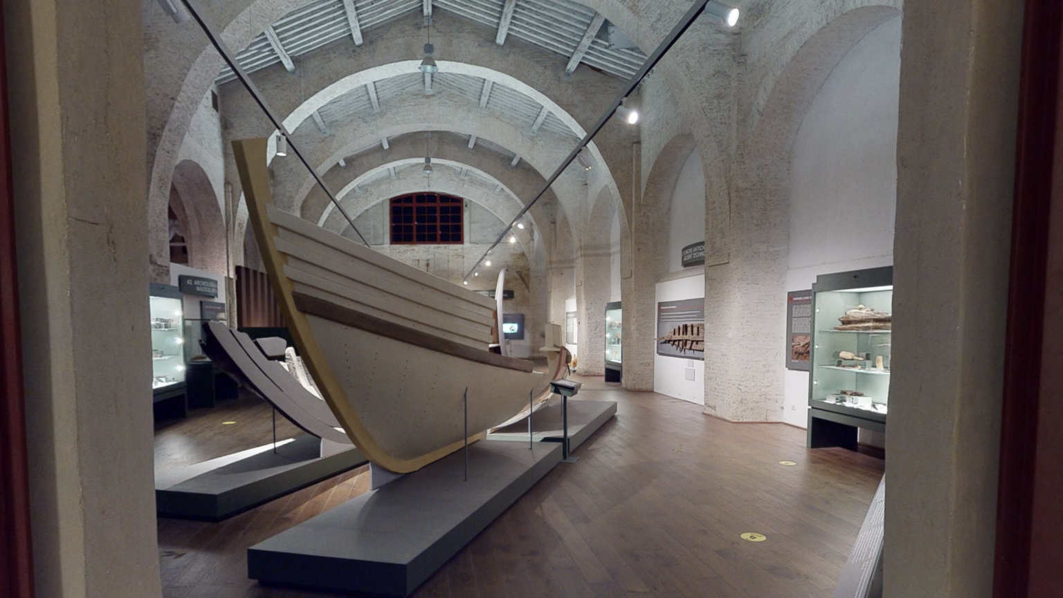 Museo Navi Antiche di Pisa, ecco il tour virtuale 3d